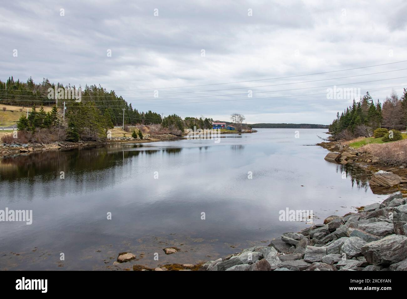 Spanish Ship Bay in Liscomb, Nova Scotia, Canada Stock Photo - Alamy