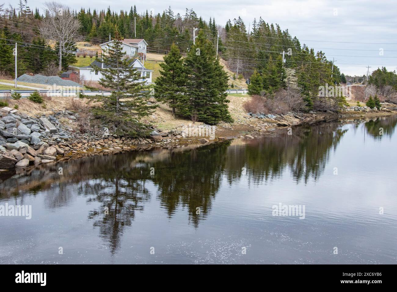 Spanish Ship Bay in Liscomb, Nova Scotia, Canada Stock Photo - Alamy