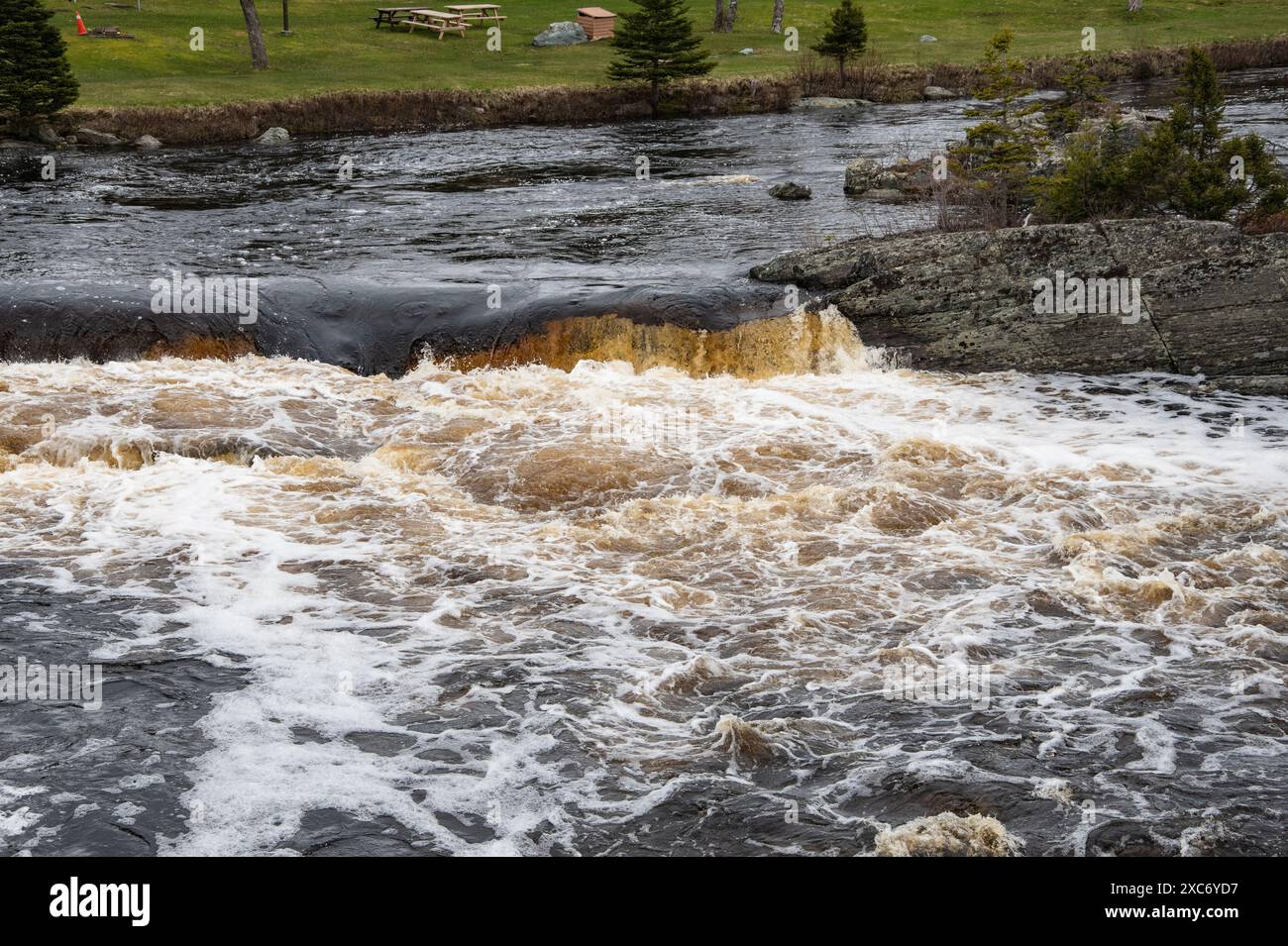 Liscomb River in Liscomb, Nova Scotia, Canada Stock Photo - Alamy