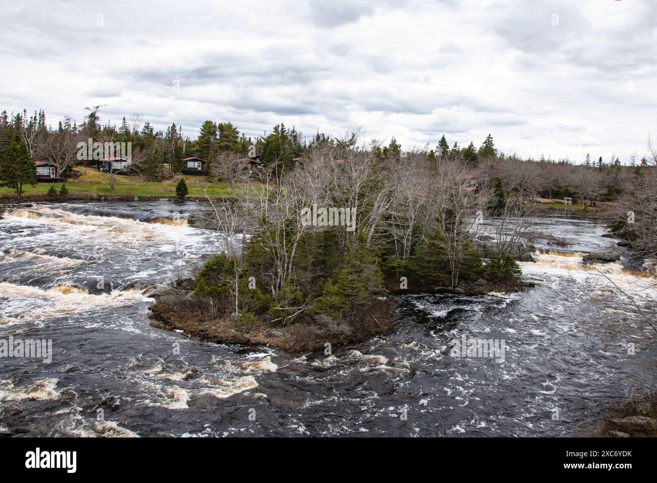 Liscomb River in Liscomb, Nova Scotia, Canada Stock Photo - Alamy