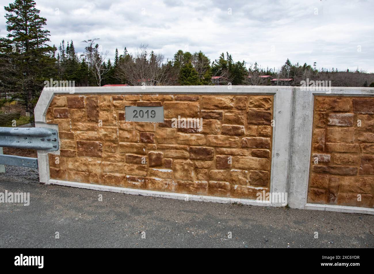 Bridge over the Liscomb River in Liscomb, Nova Scotia, Canada Stock ...