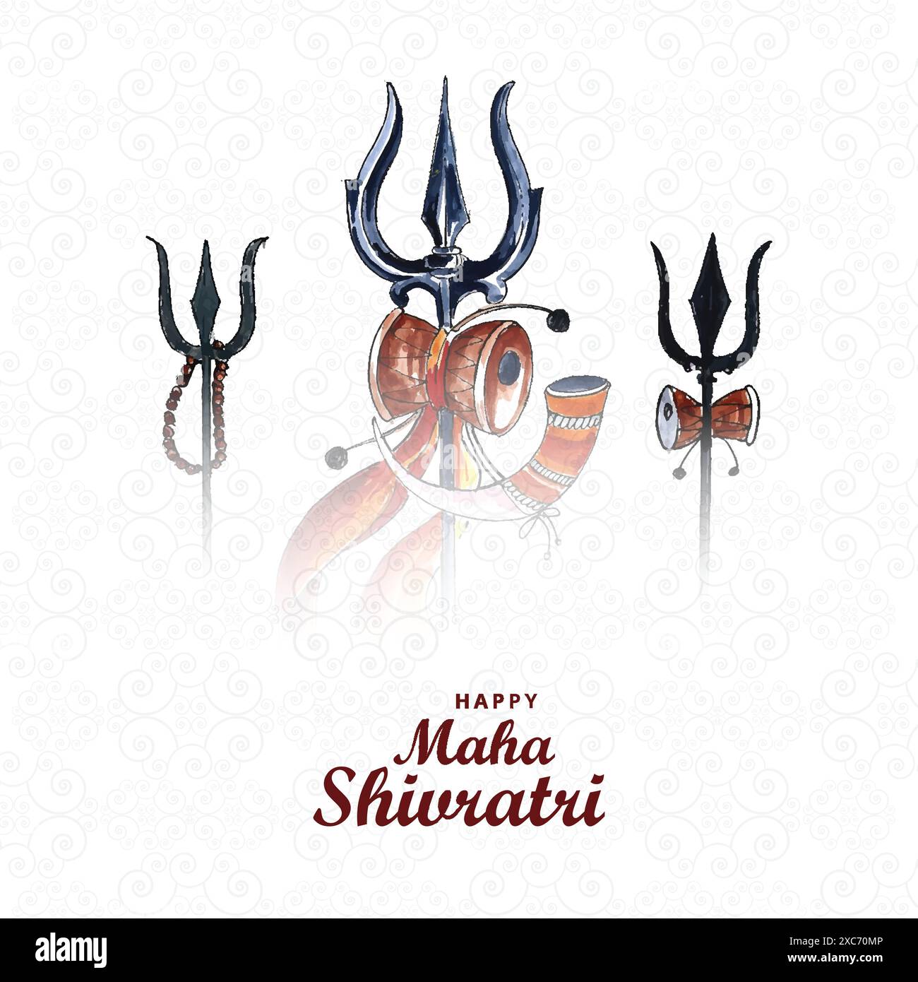 Shiva Trishul Logo Trishul Logo Royalty Free Images, Stock Photos