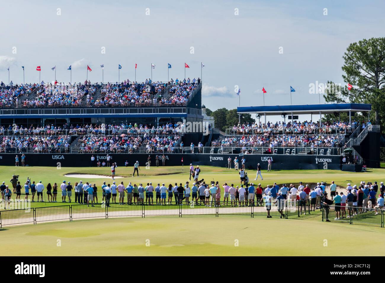 Pinehurst, North Carolina, USA. 13th June, 2024. The 1895 Club ...