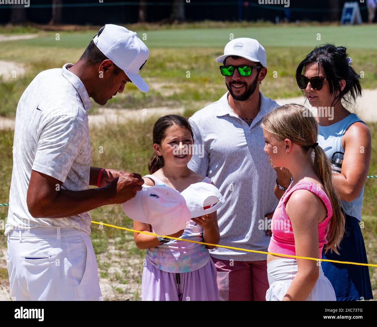 Pinehurst, North Carolina, USA. 11th June, 2024. Tony Finau of the ...