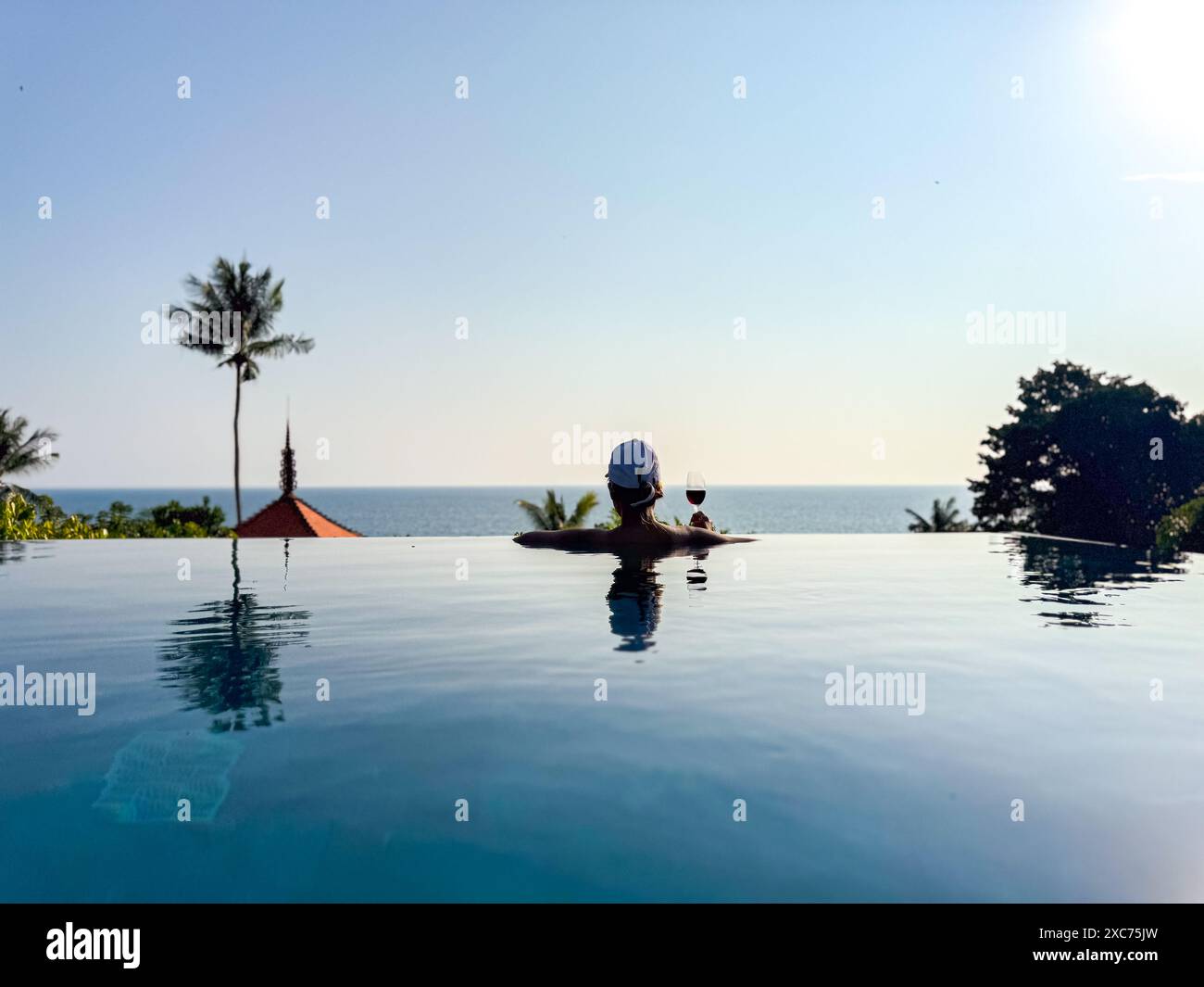 Pool villa in resort in trisara beach in Bang Tao, Phuket, Thailand ...