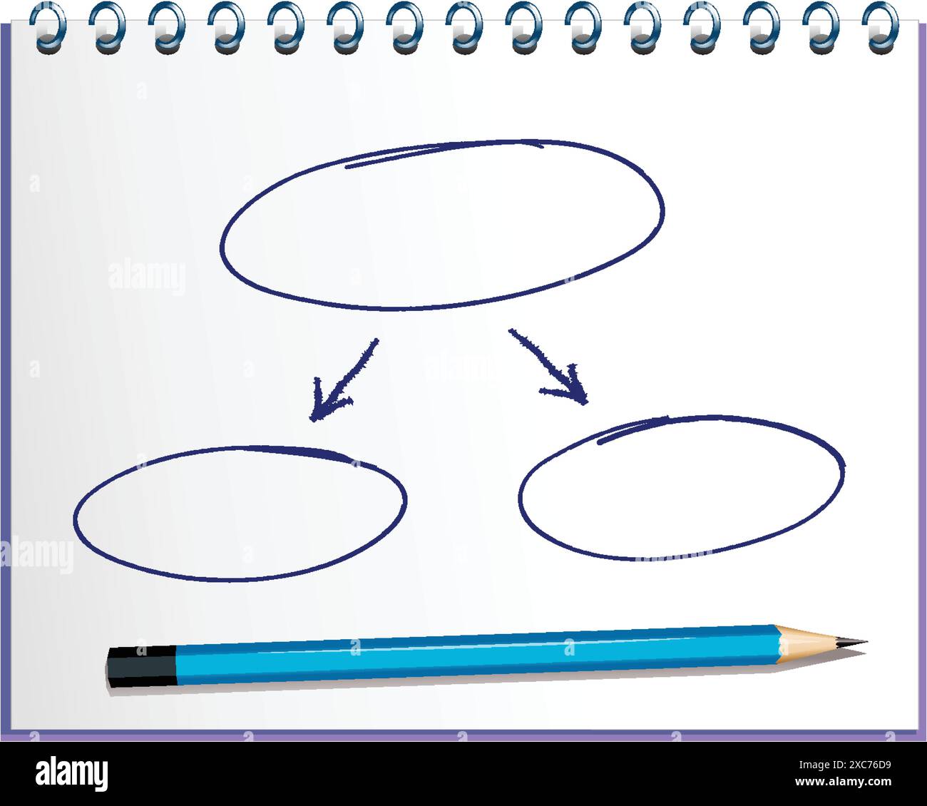 Flowchart circles vector vectors hi-res stock photography and images ...