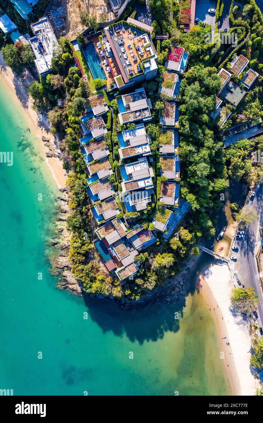 Aerial view of Ao Yon Yai beach in Phuket, Thailand Stock Photo - Alamy