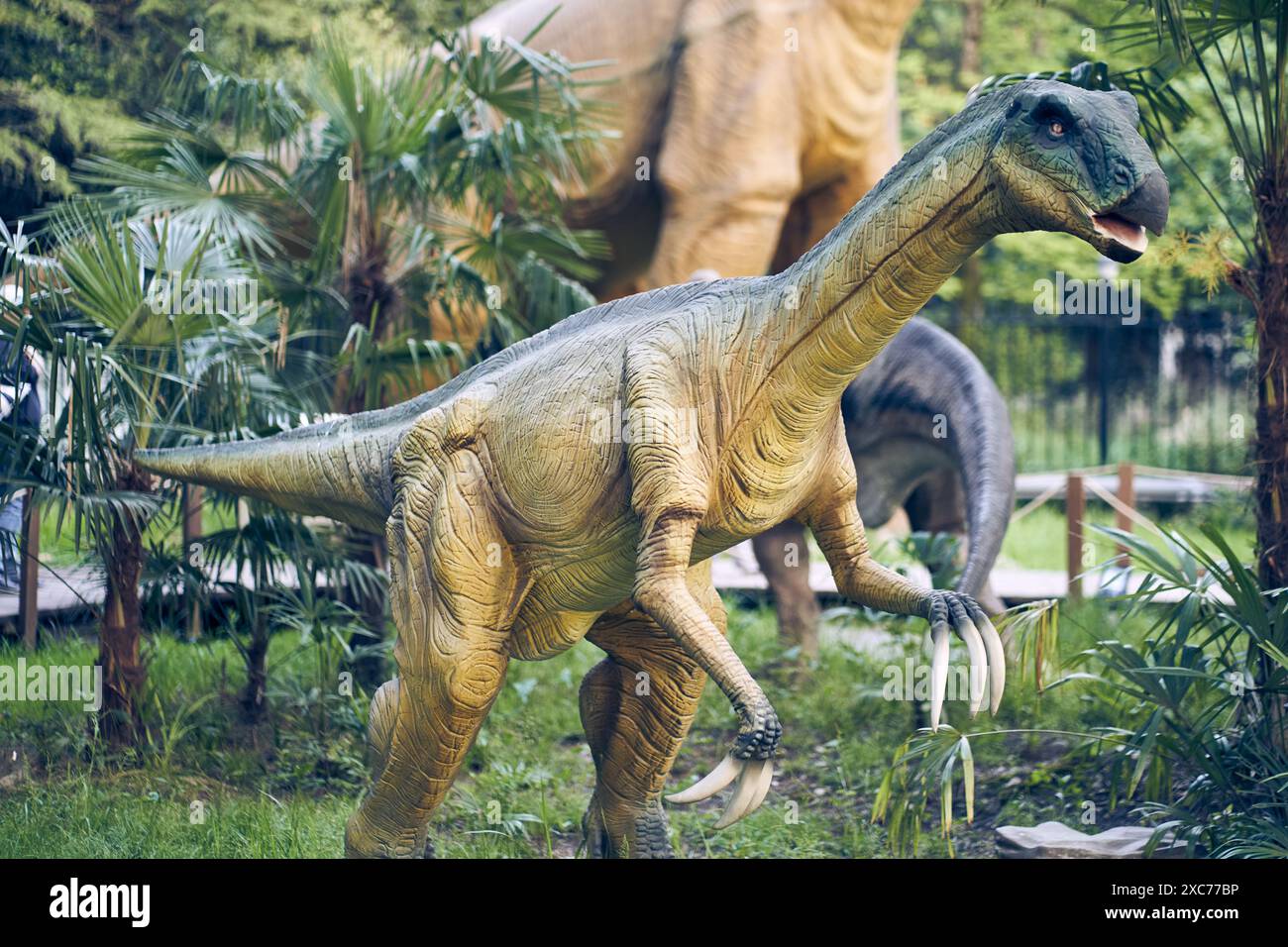 Therizinosaurus is a predatory dinosaur species with hypertrophied ...