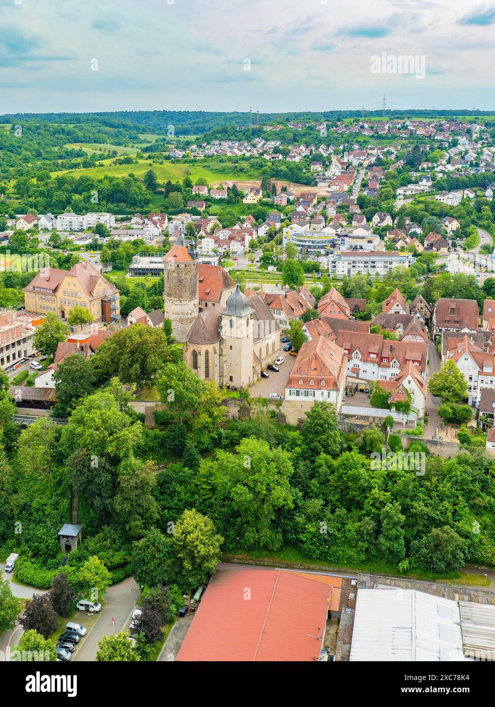 Historic hillside town hi-res stock photography and images - Alamy