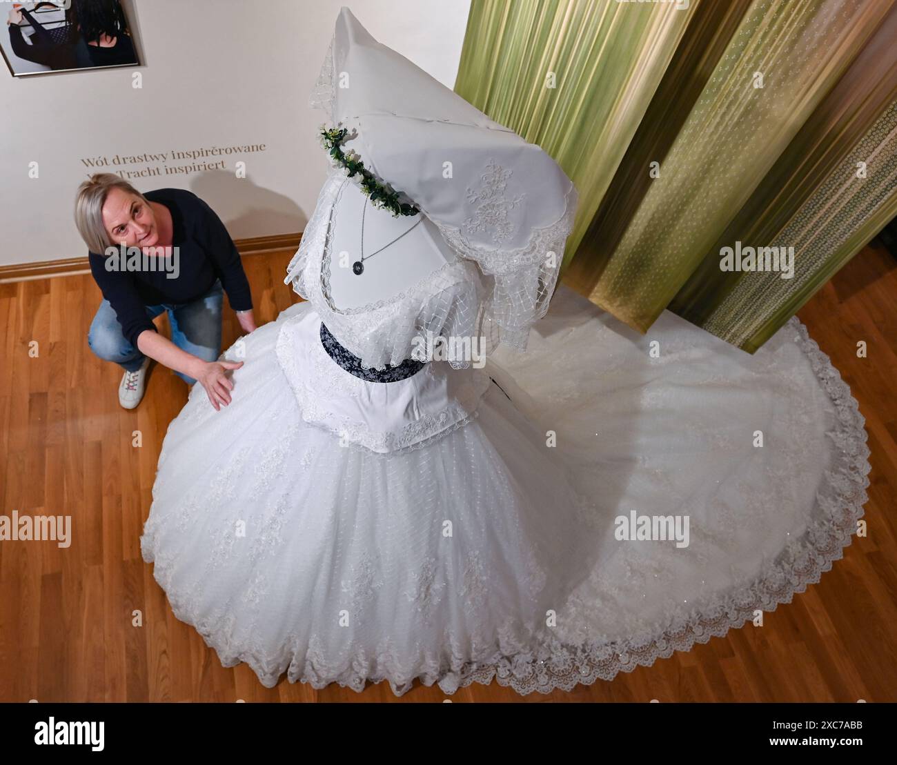 PRODUCTION - 12 June 2024, Brandenburg, Cottbus: Martina Noack, curator ...