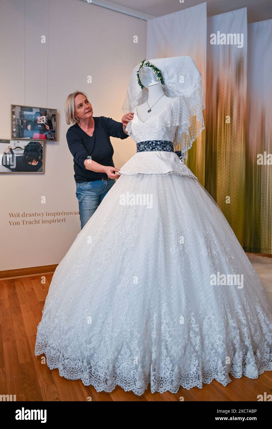 PRODUCTION - 12 June 2024, Brandenburg, Cottbus: Martina Noack, curator ...