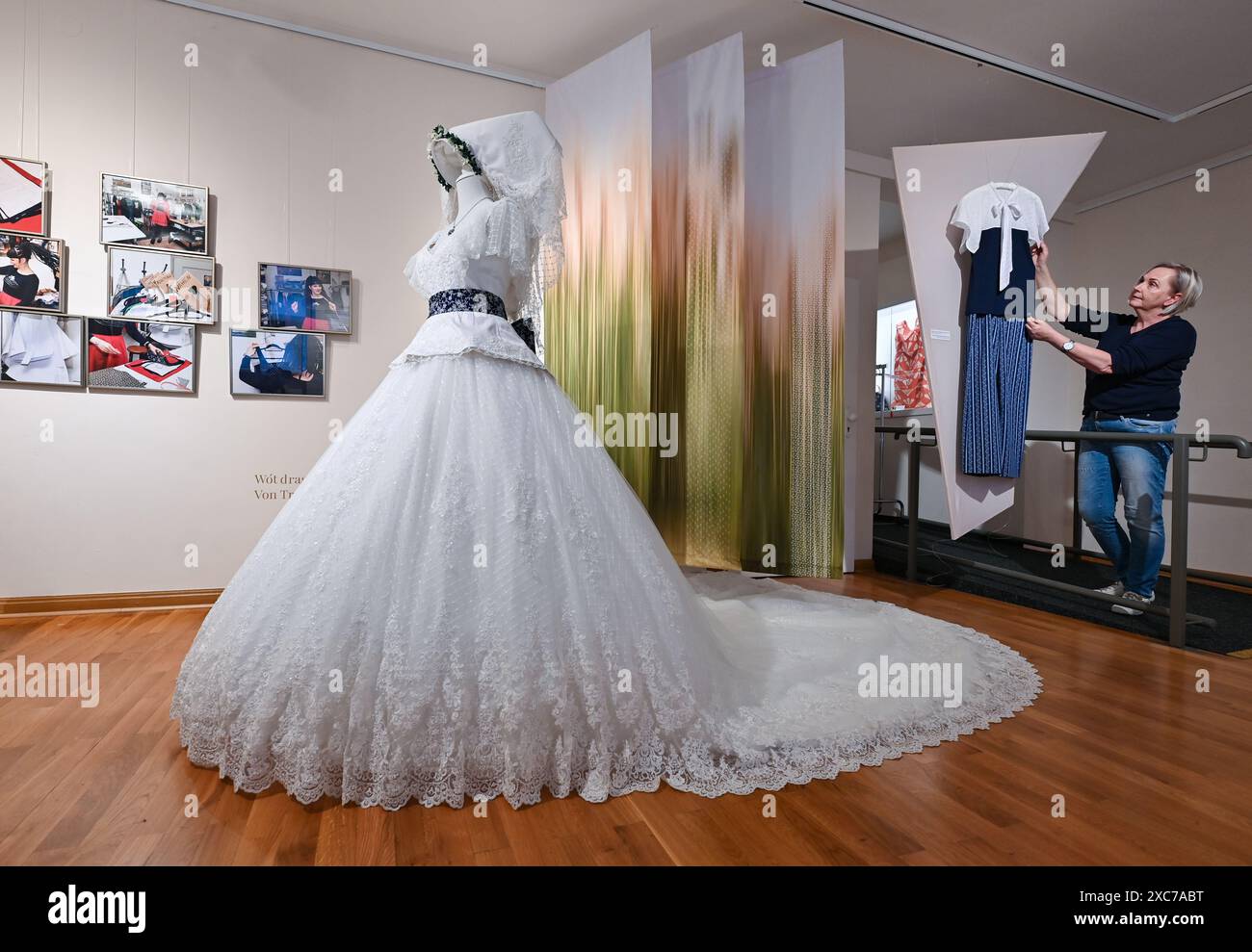 PRODUCTION - 12 June 2024, Brandenburg, Cottbus: A cathedral wedding ...