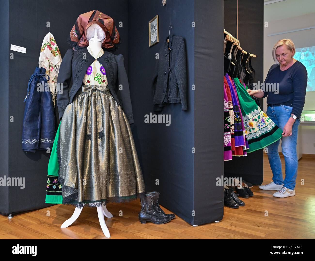 PRODUCTION - 12 June 2024, Brandenburg, Cottbus: Martina Noack, curator ...