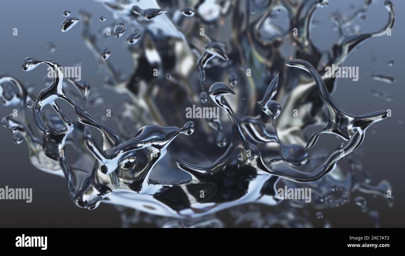 Water liquid wave and splash Stock Photo - Alamy