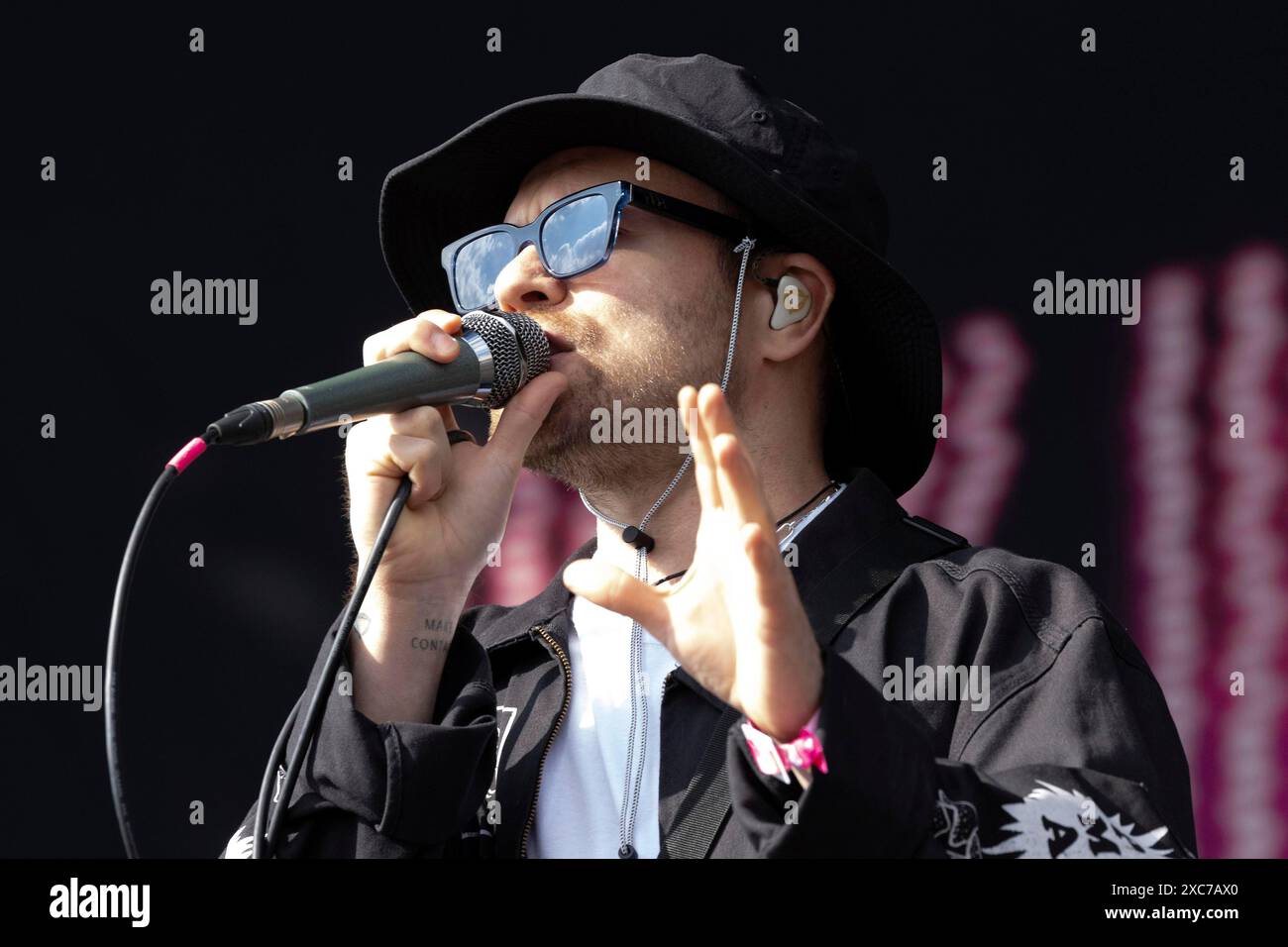 Adenau, Germany, 7 June 2024: Enter Shikari (Roughton Rou Reynolds ...