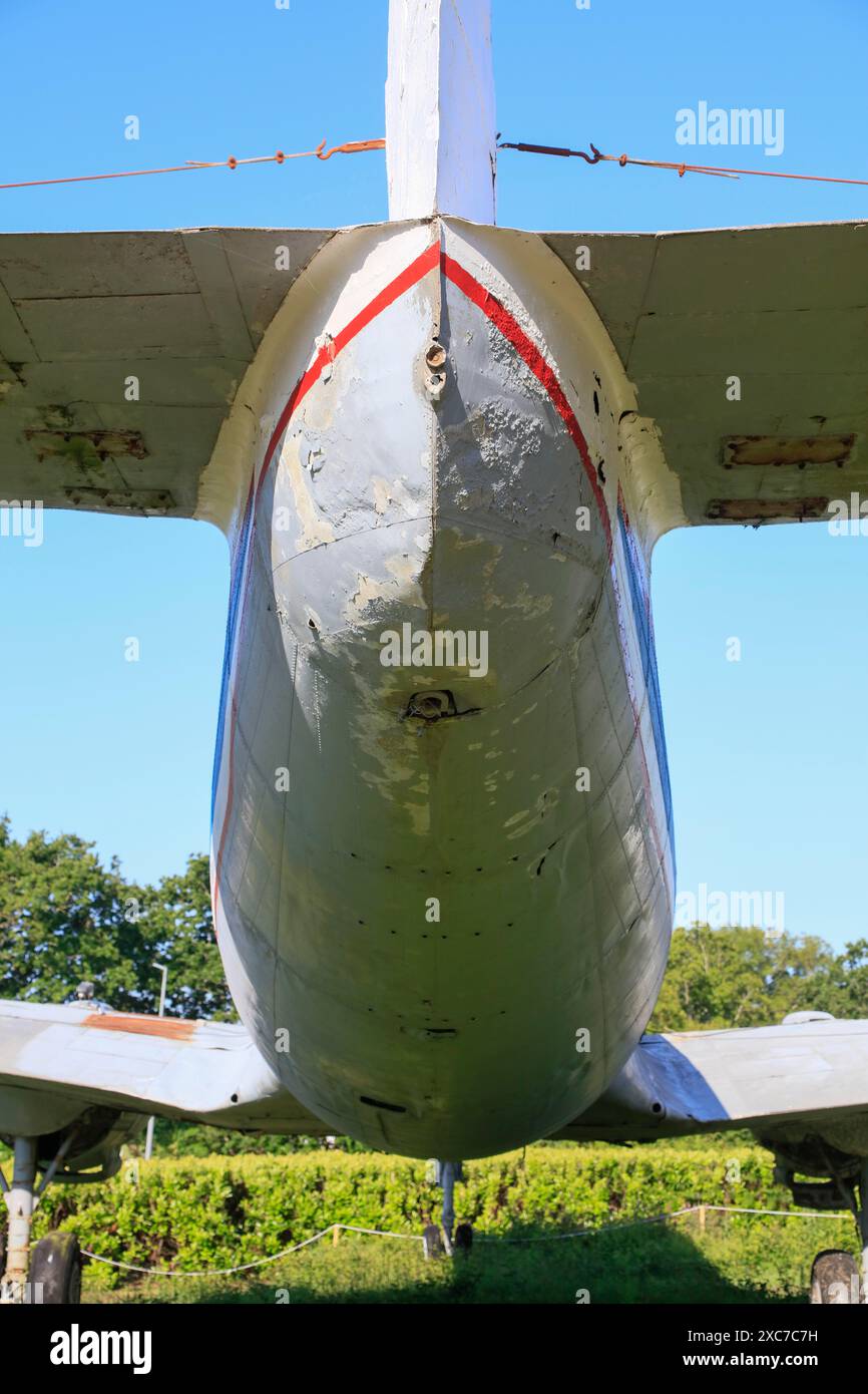 Historic Lockheed Super Constellation aircraft from the 1950s, landmark ...