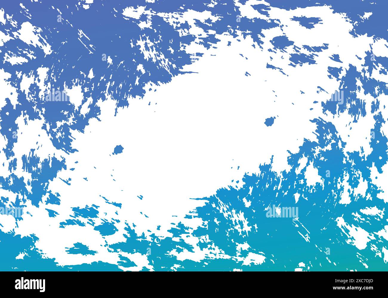 Beautiful blue paint grunge Stock Vector Images - Alamy