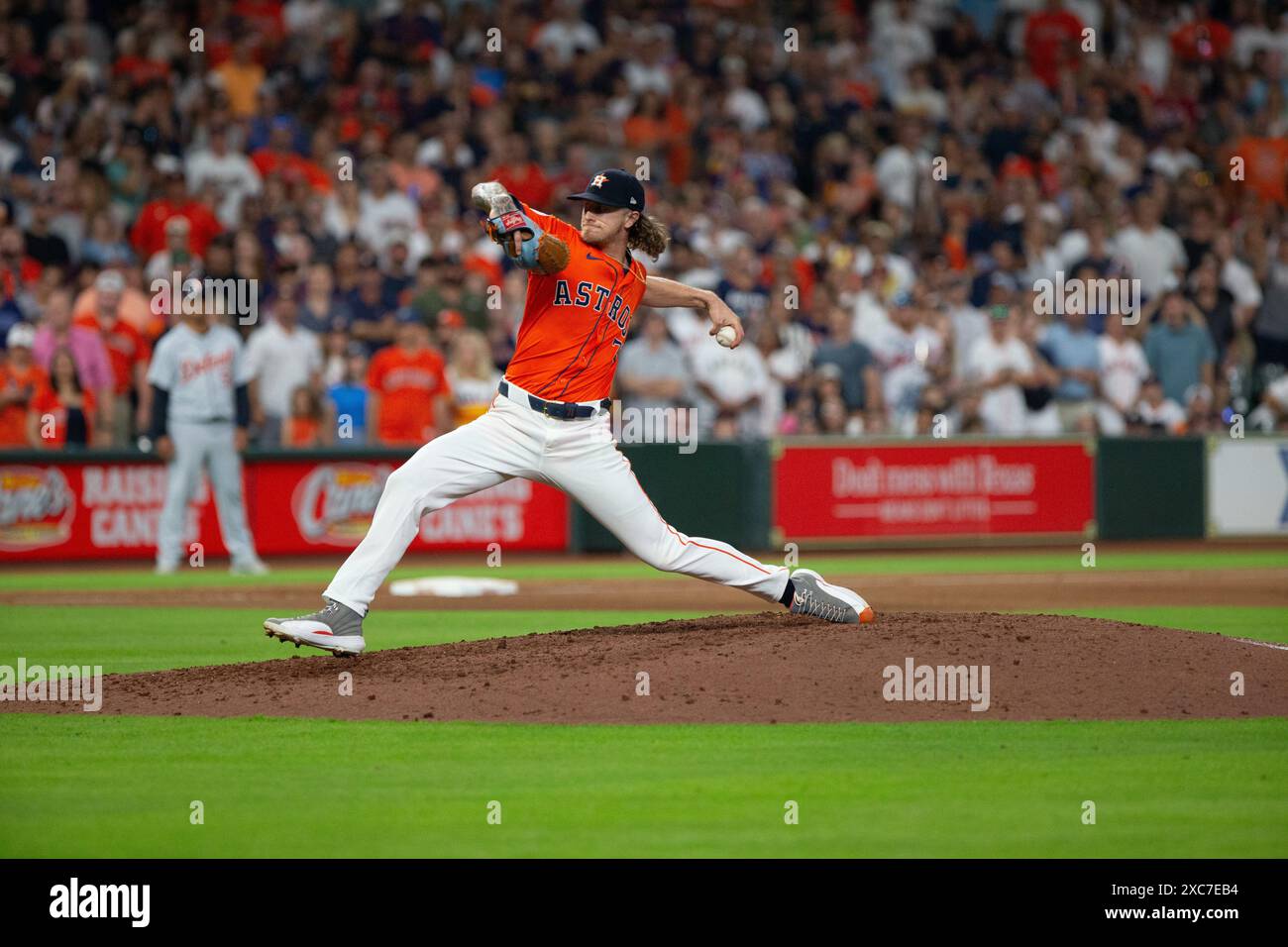 Houston, Texas, USA. 15th June, 2024. Astros closer JOSH HADER (71 ...