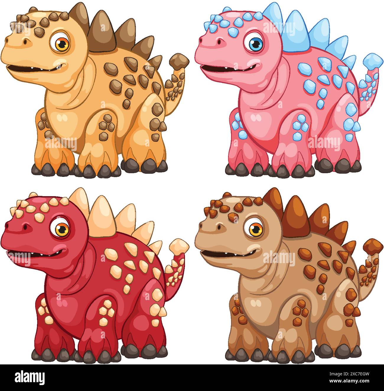 Children in four different Stock Vector Images - Alamy