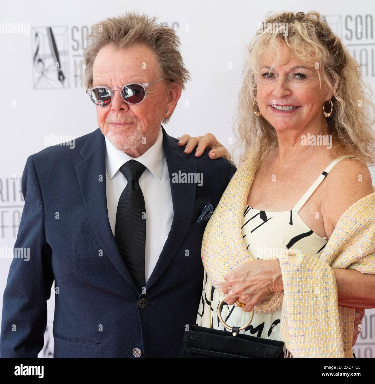 Paul Williams and Mariana Williams attend 2024 Songwriters Hall of Fame ...