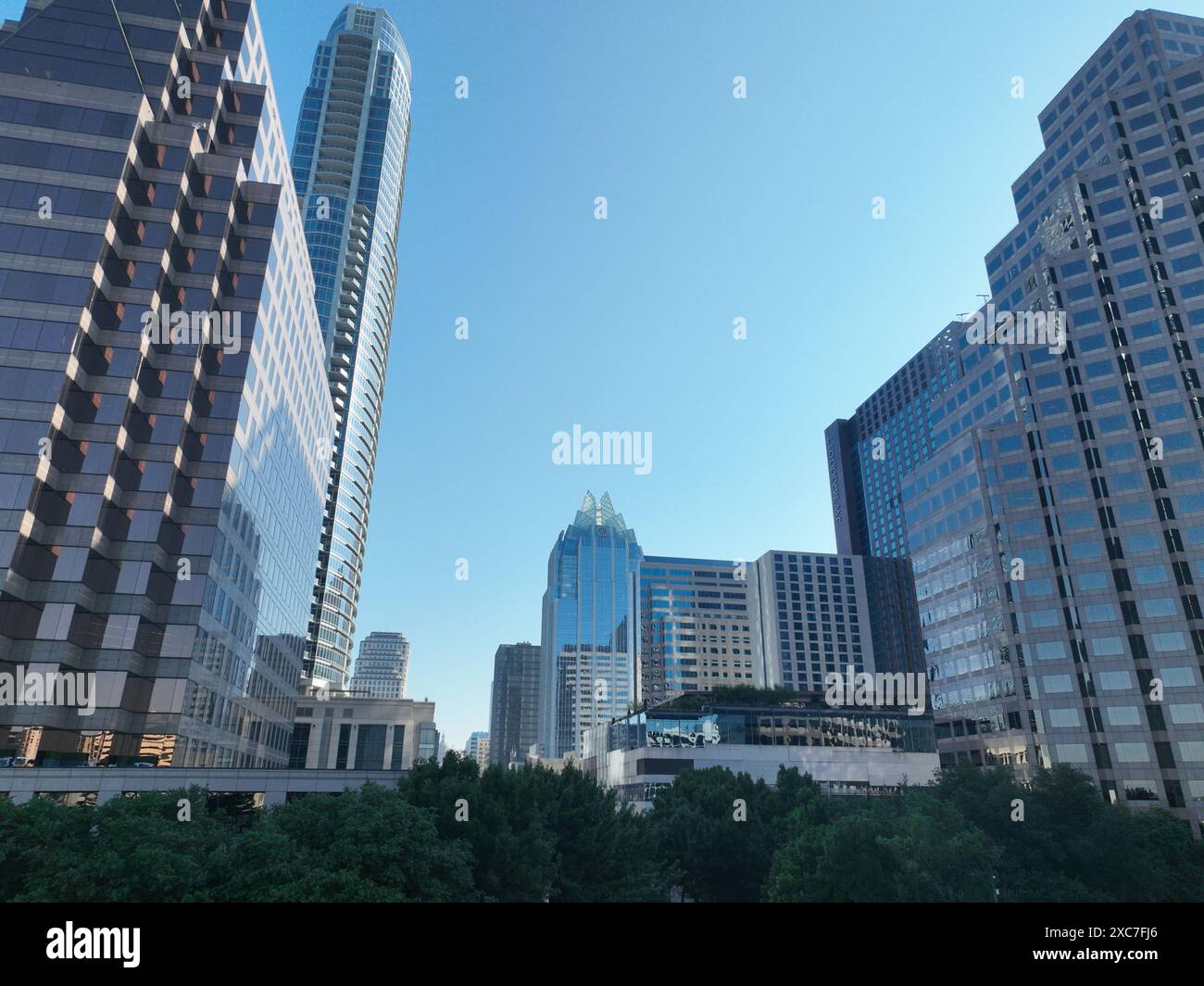 Aerial view of Austin: A vibrant and diverse city in Texas known for ...