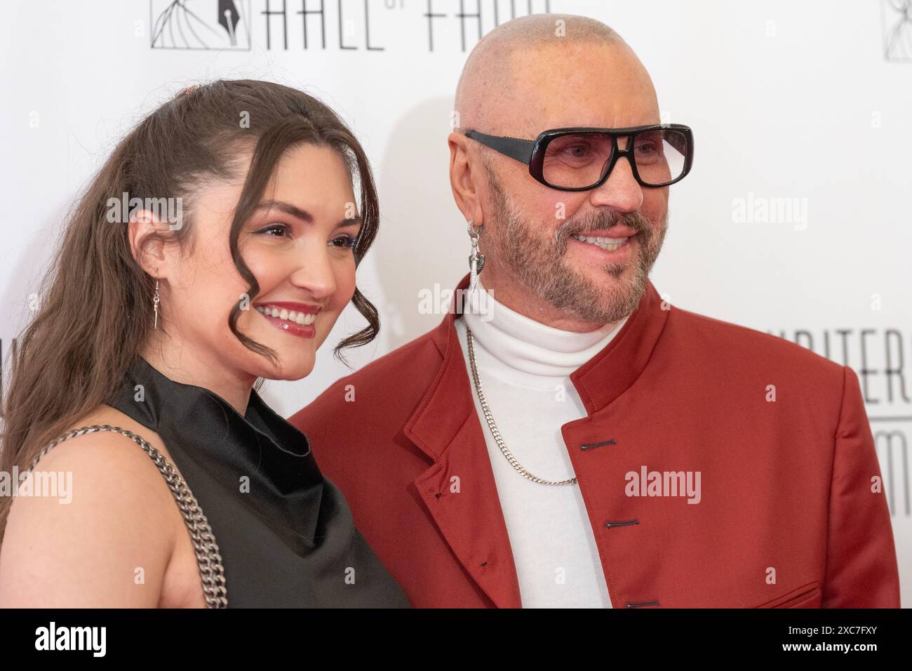 Maria Bilbao and Desmond Child attend 2024 Songwriters Hall of Fame ...