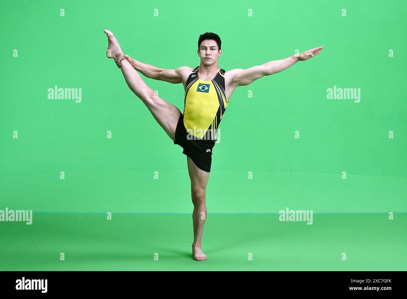 Rio de Janeiro, Brazil, May 15, 2024. Brazilian Olympic Gymnastics ...