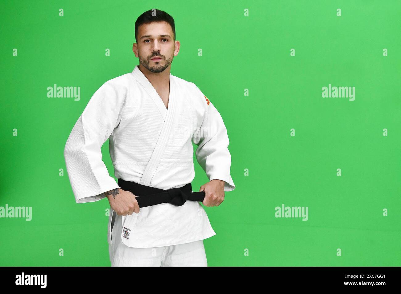 Rio de Janeiro, Brazil, May 15, 2024. Brazilian Olympic Judo athlete ...