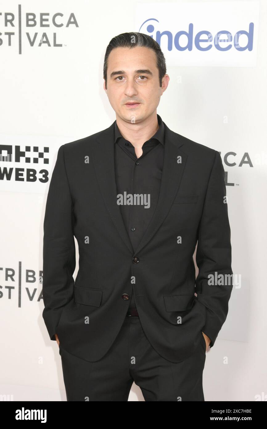 14 June 2024 - New York, New York - Frank Nasso at the 2024 Tribeca ...