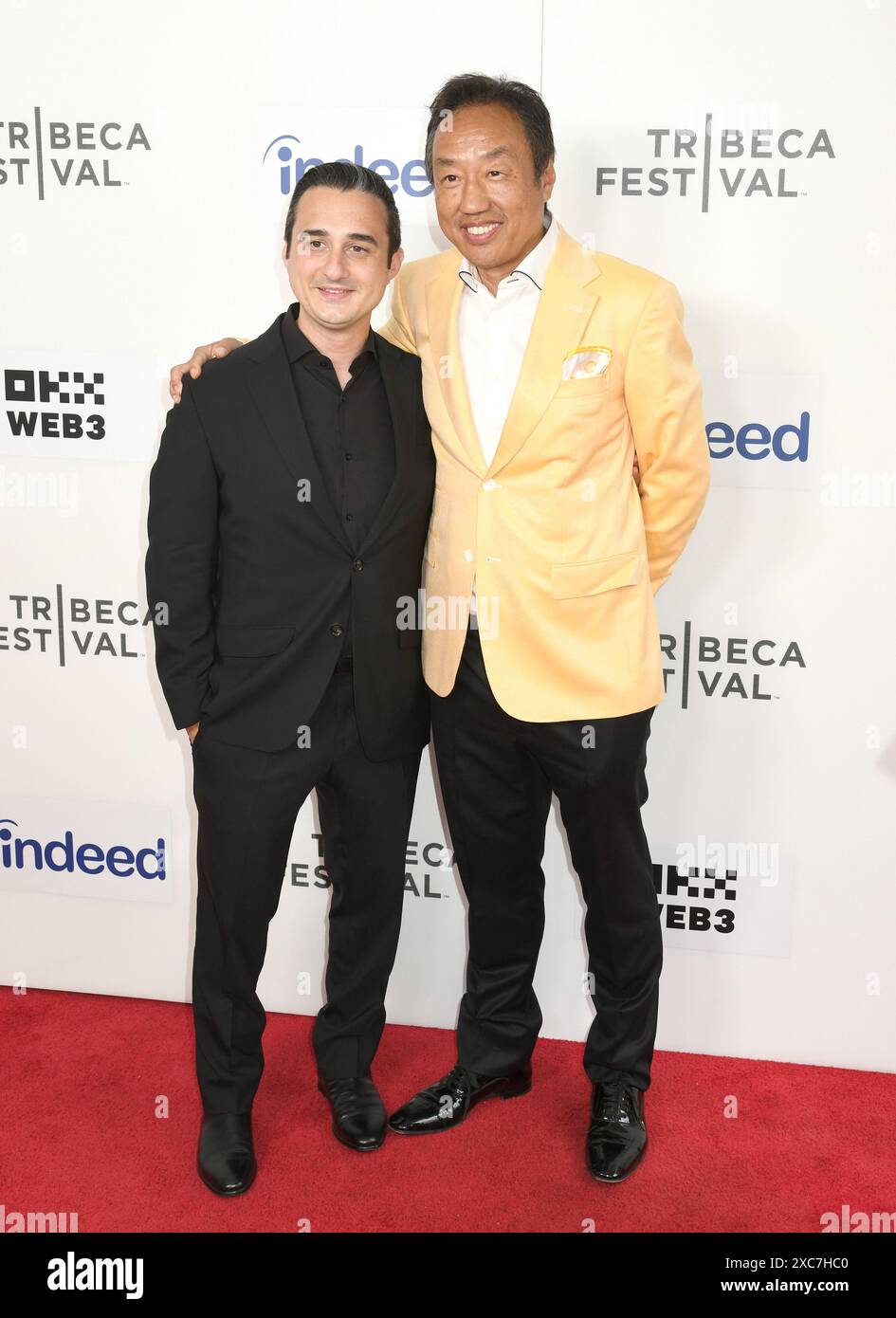 14 June 2024 - New York, New York - Frank Nasso and Edward Zeng at the ...