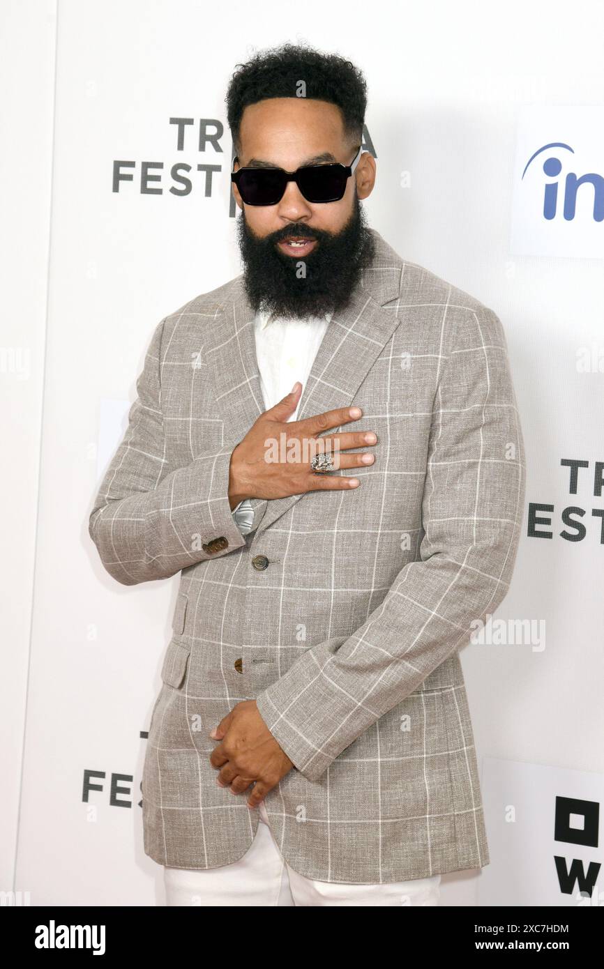 14 June 2024 - New York, New York - Jasiri X at the 2024 Tribeca Film ...