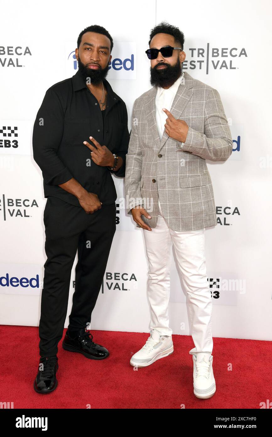 14 June 2024 - New York, New York - Mysonne Linen and Jasiri X at the ...