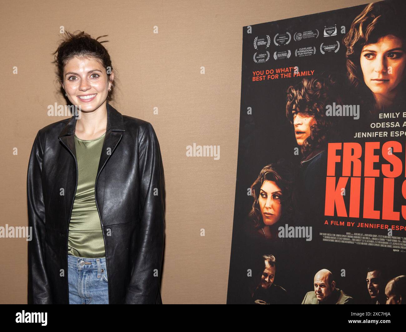 Ny. 14th June, 2024. Emily Bader at arrivals for FRESH KILLS Premiere ...