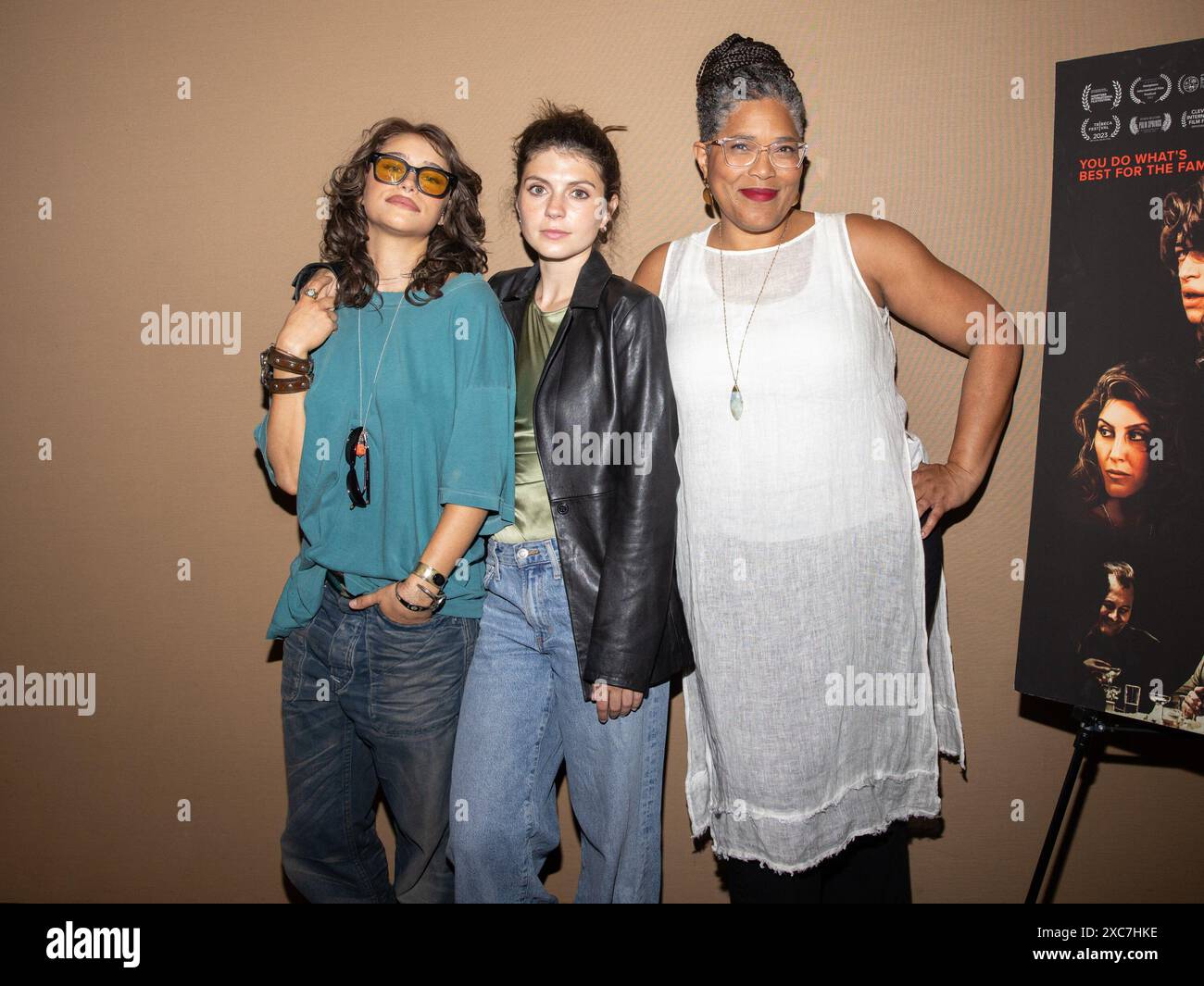 Ny. 14th June, 2024. Odessa Azion, Emily Bader, Darrien Gipson at ...