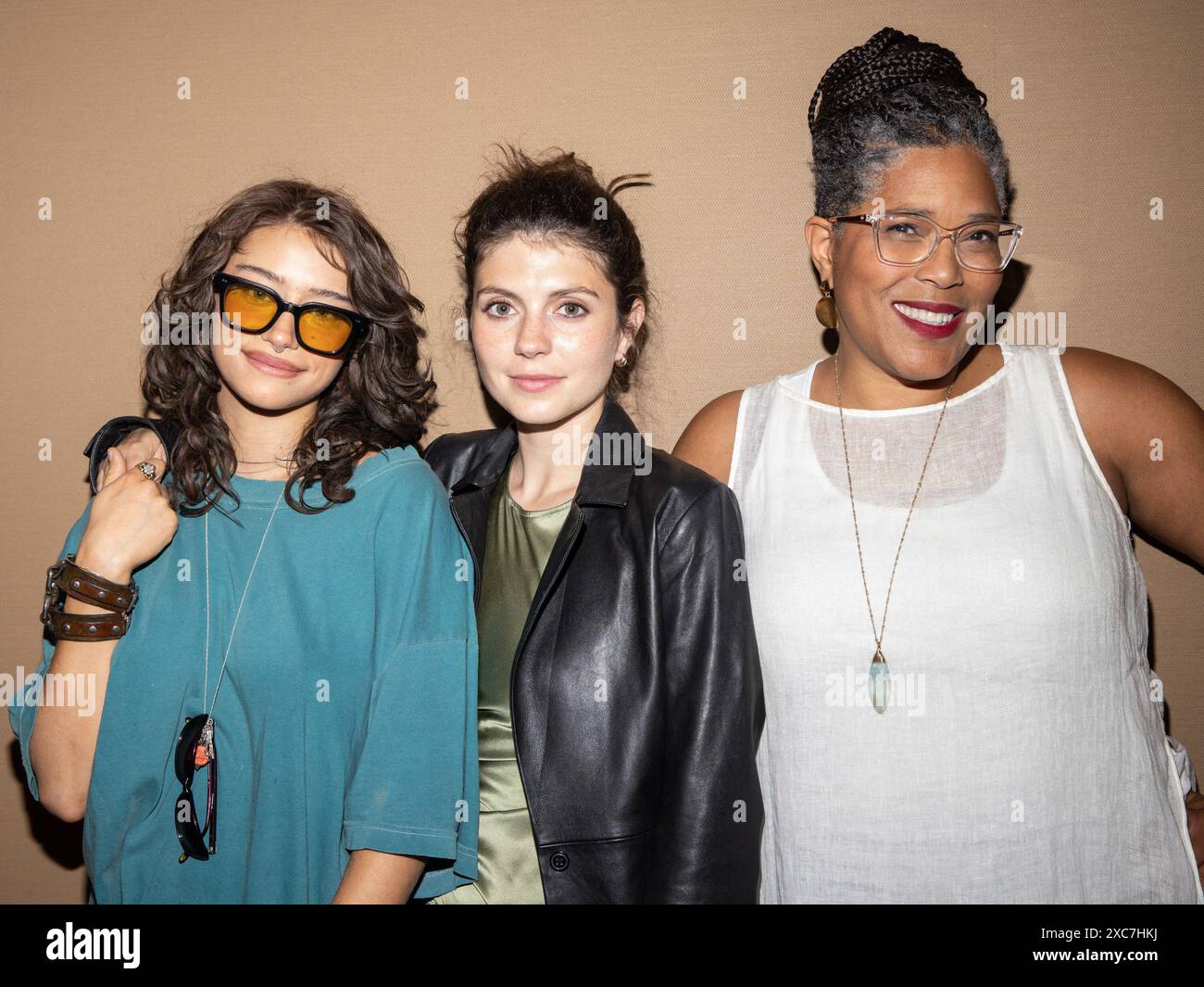 Ny. 14th June, 2024. Odessa Azion, Emily Bader, Darrien Gipson at ...