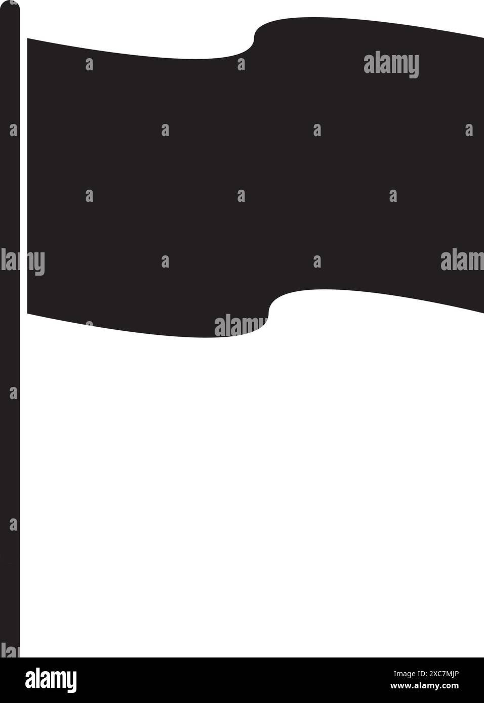 Flag symbol vector sign isolated on white background. Simple logo ...