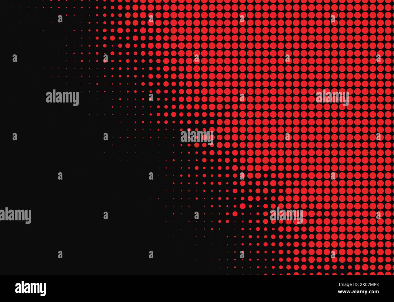 Black background with red dotted texture background Stock Vector Image ...