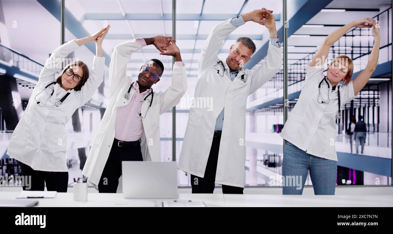 Fitness and medical collaboration hi-res stock photography and images ...