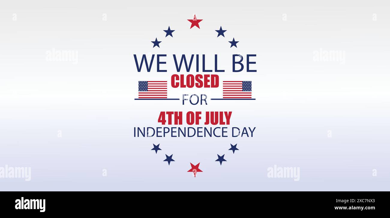 Closure announcement Stock Vector Images - Alamy