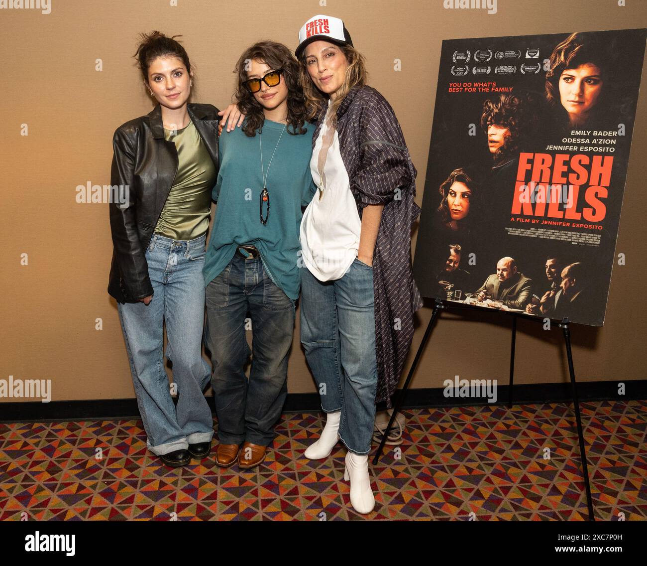 New York, USA. 14th June, 2024. Emily Bader, Odessa A'zion, Jennifer ...