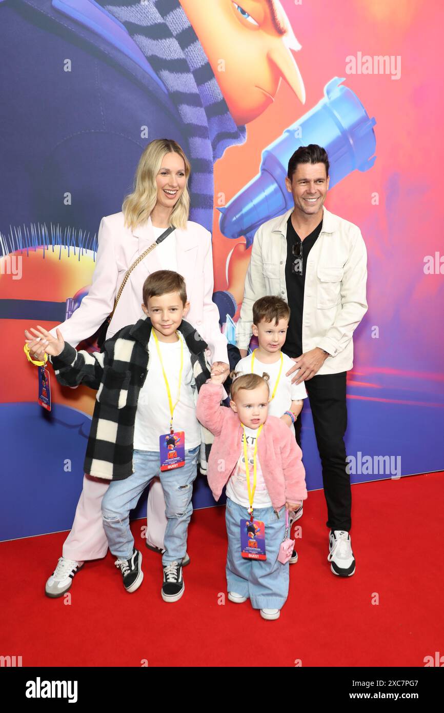 Sydney, Australia. 15th June 2024. Nikki Phillips and Dane Rumble ...