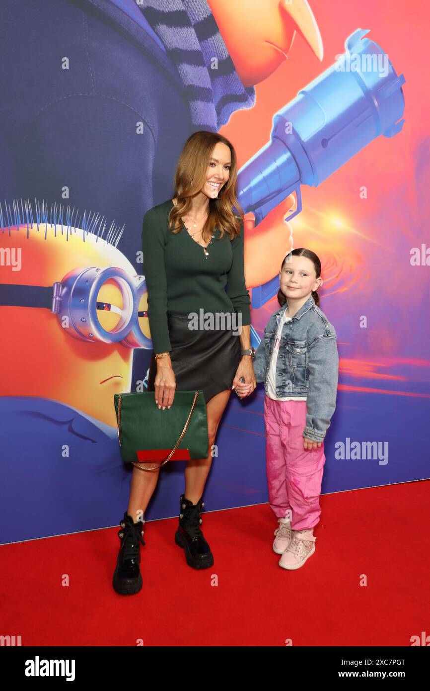 Sydney, Australia. 15th June 2024. Kyle Clarke and daughter Kelsey Lee ...
