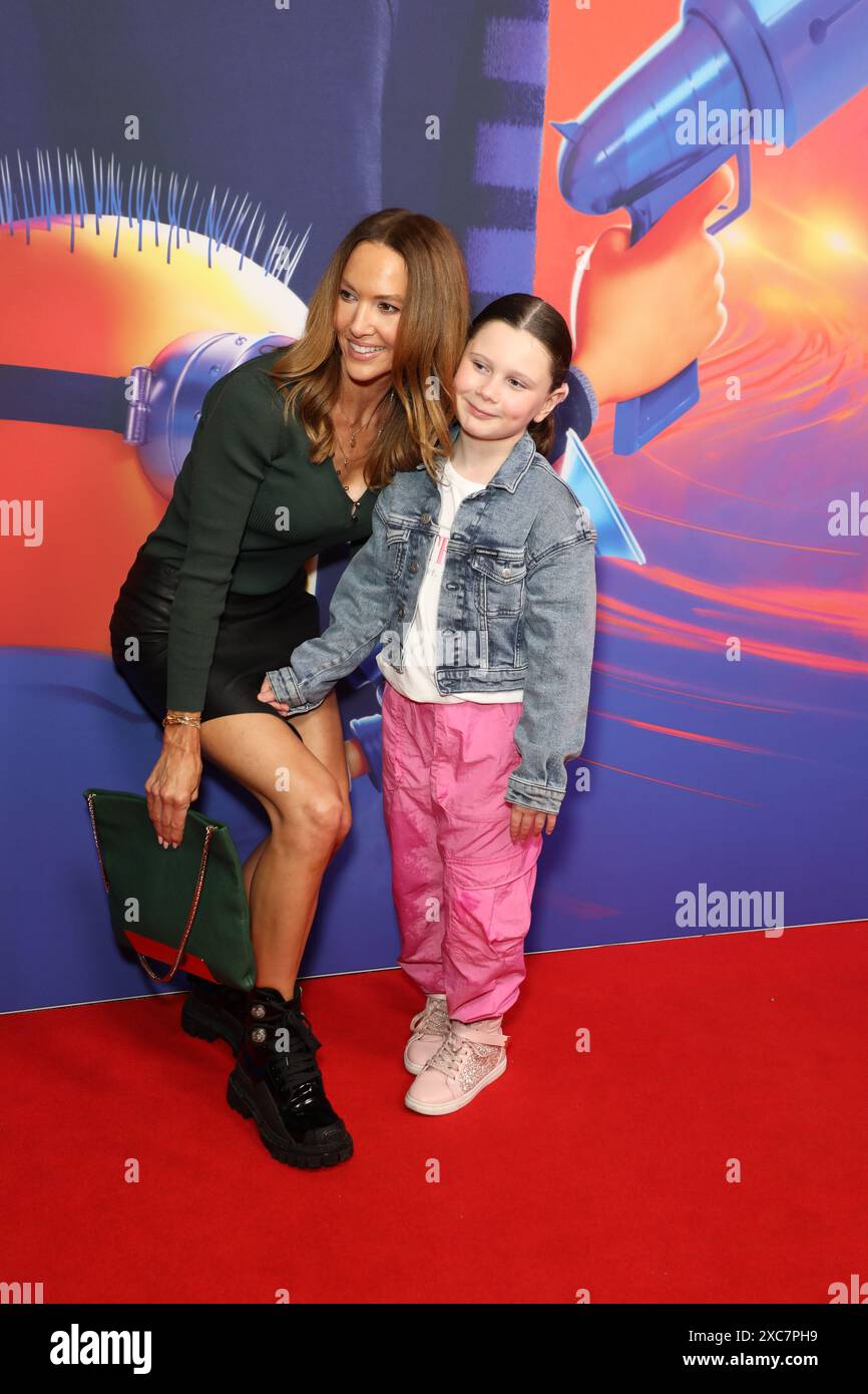 Sydney, Australia. 15th June 2024. Kyle Clarke and daughter Kelsey Lee ...