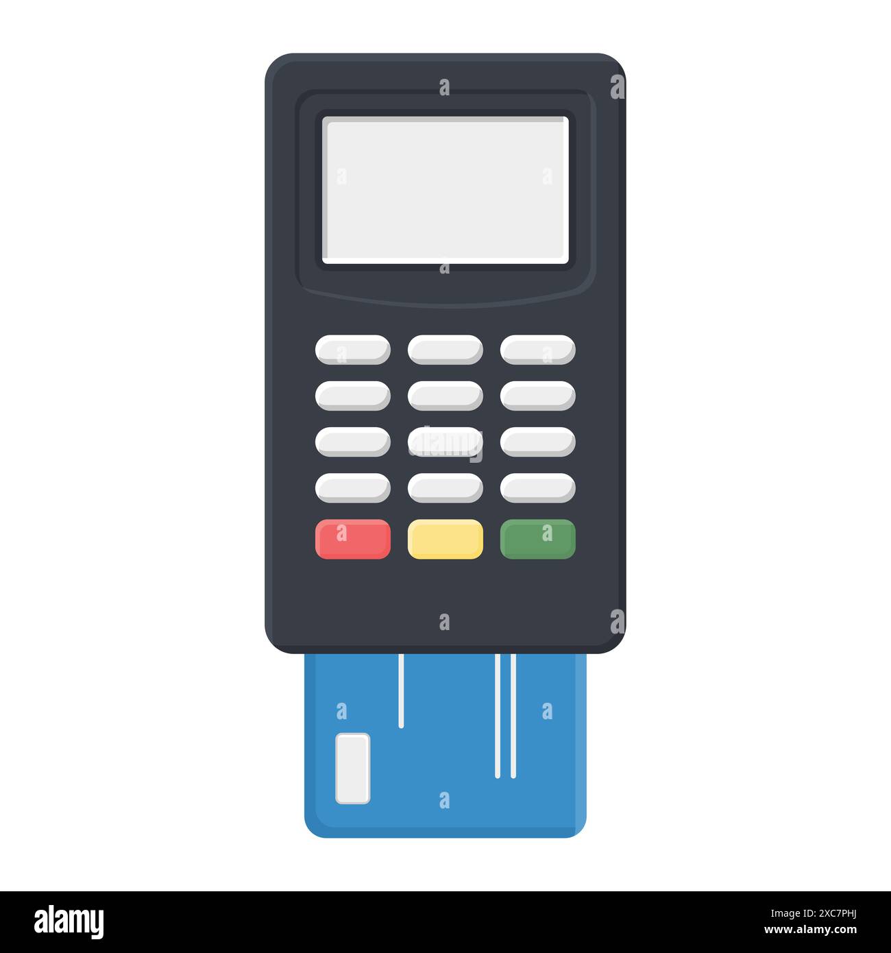 ATM Machine and Card Design. Shopping Payments. Vector Credit Card ...