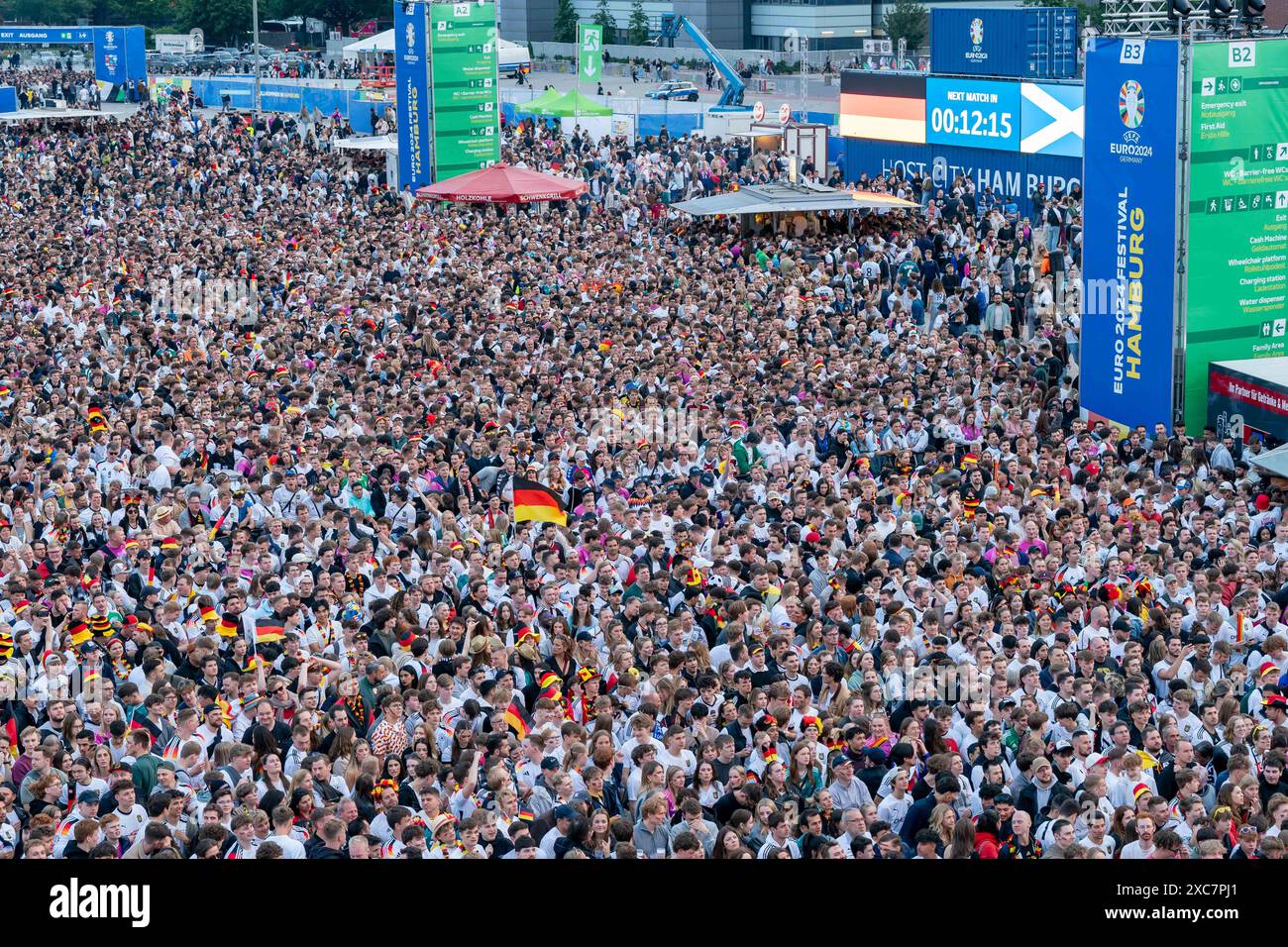 Euro 2024 fanzone hi-res stock photography and images - Alamy