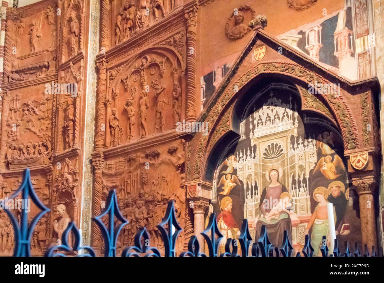 Michele da Firenze terracotta panels with Life of Christ scenes from XV ...