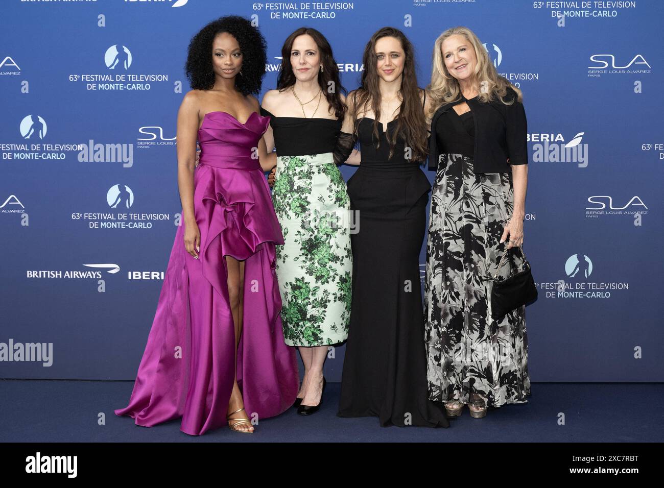 Monte Carlo, Monaco. 30th May, 2024. Amethyst Davis, Mary-Louise Parker ...