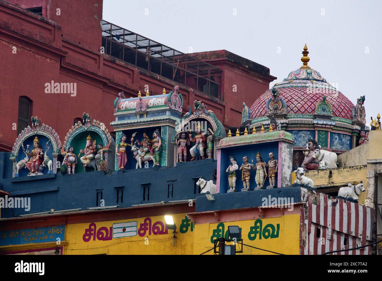 Varanasi, India,: images of gods. Varanasi is one of the oldest cities ...