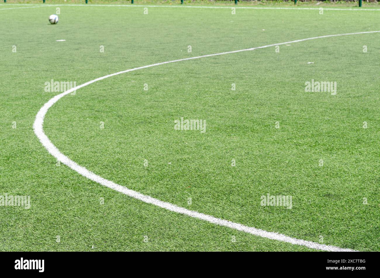 detail of the surface of a soccer field Stock Photo - Alamy