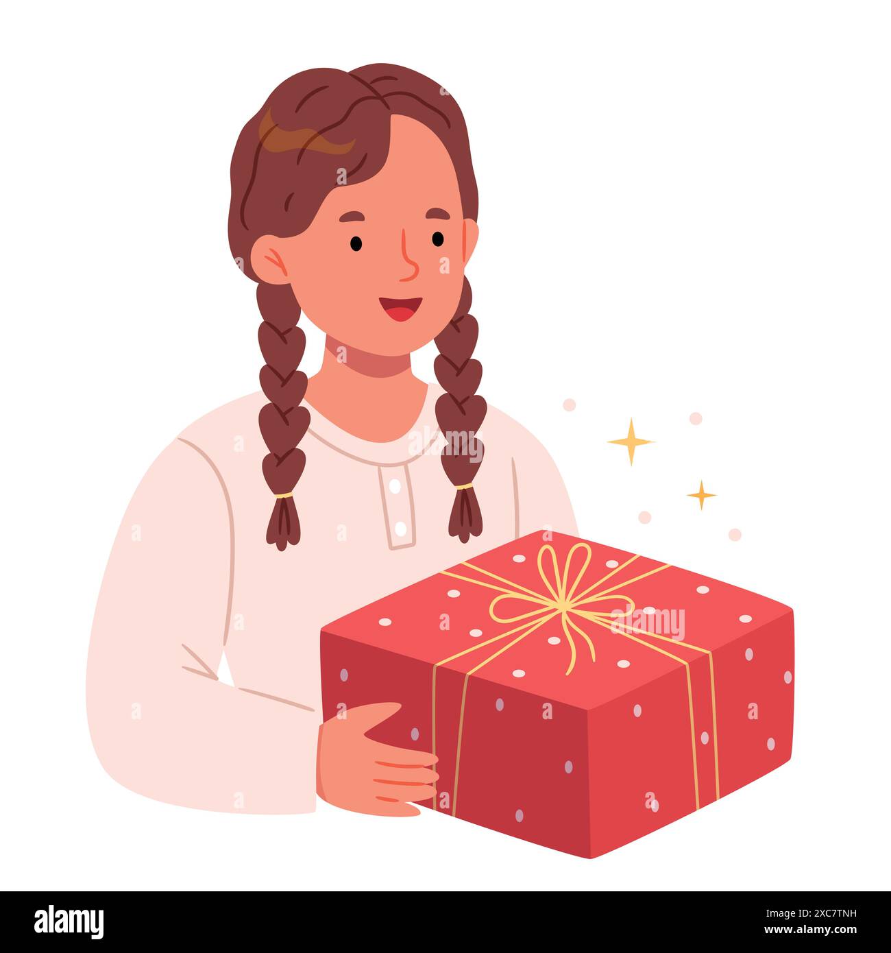 Beauty top knot bun Stock Vector Images - Alamy